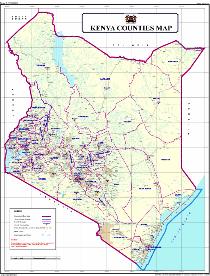 Kenya Map Geography Of Kenya Map Of Kenya Worldatlascom